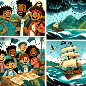 Cuentos de piratas para niños: Aventuras marítimas para pequeños corsarios